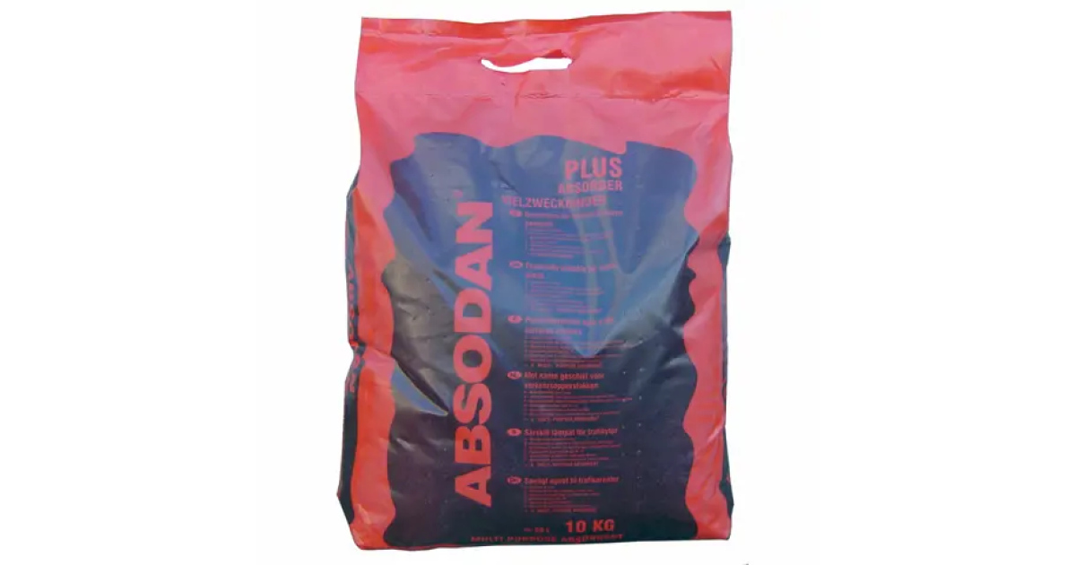 Sorbent kapalin sypký ABSODAN Plus 10kg DN1 | Karcher Sedláček